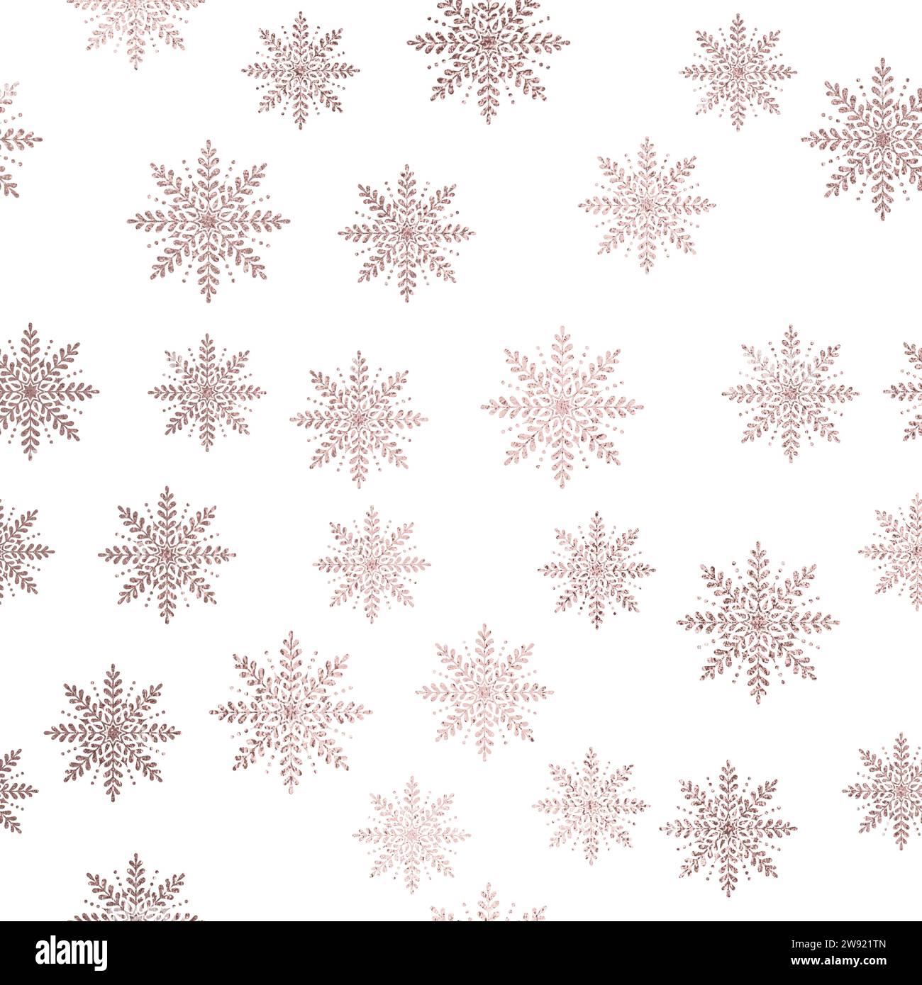 Rose golden snowflakes overlayer transparent background Stock Vector ...