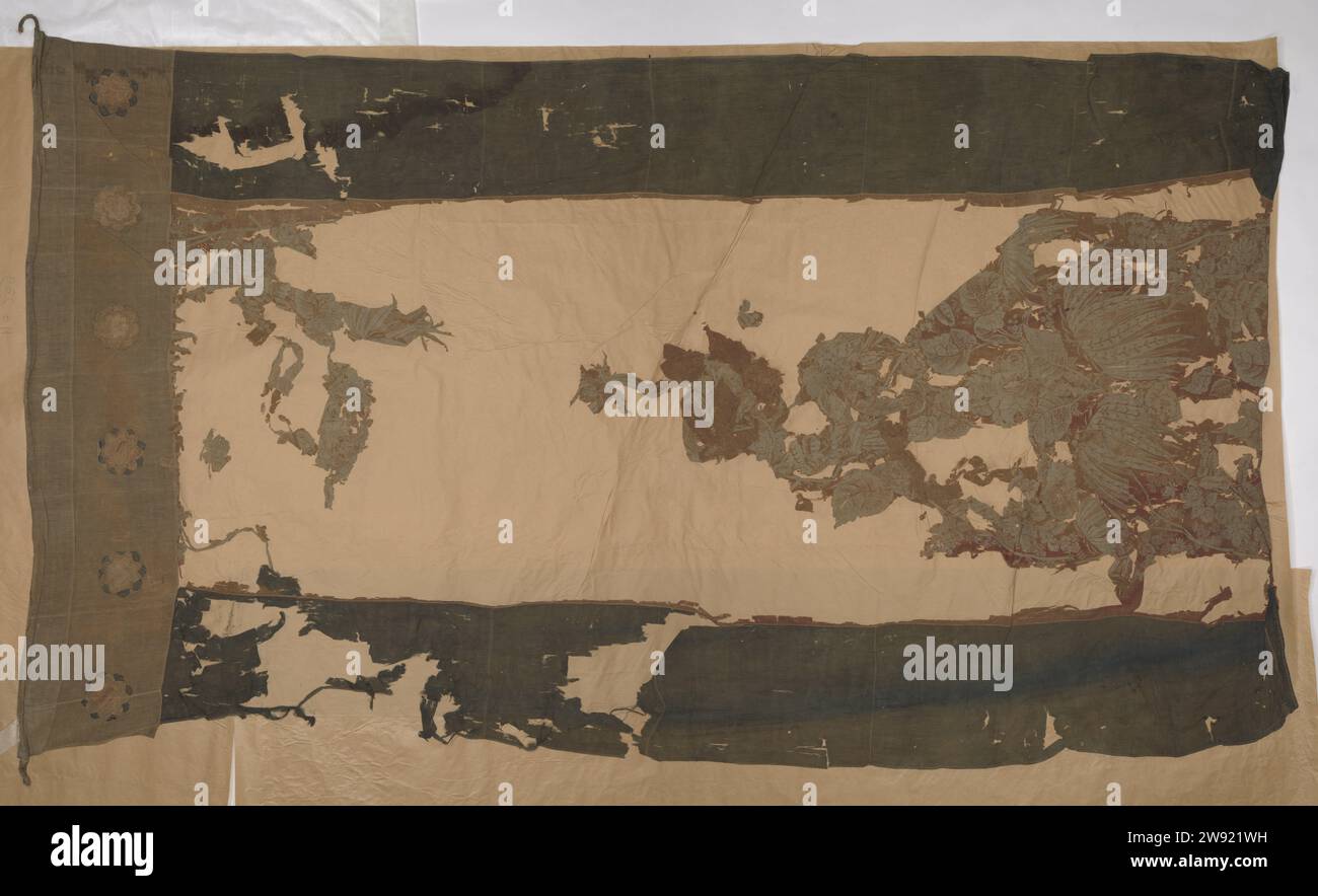 Flag, anonymous, c. 1750 - c. 1830 flag Flag with white pants with six ...