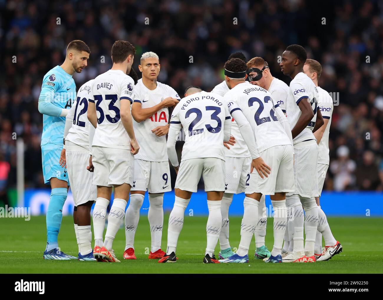 Tottenham Hotspur Stadium, London, UK. 23rd Dec, 2023. Premier League ...