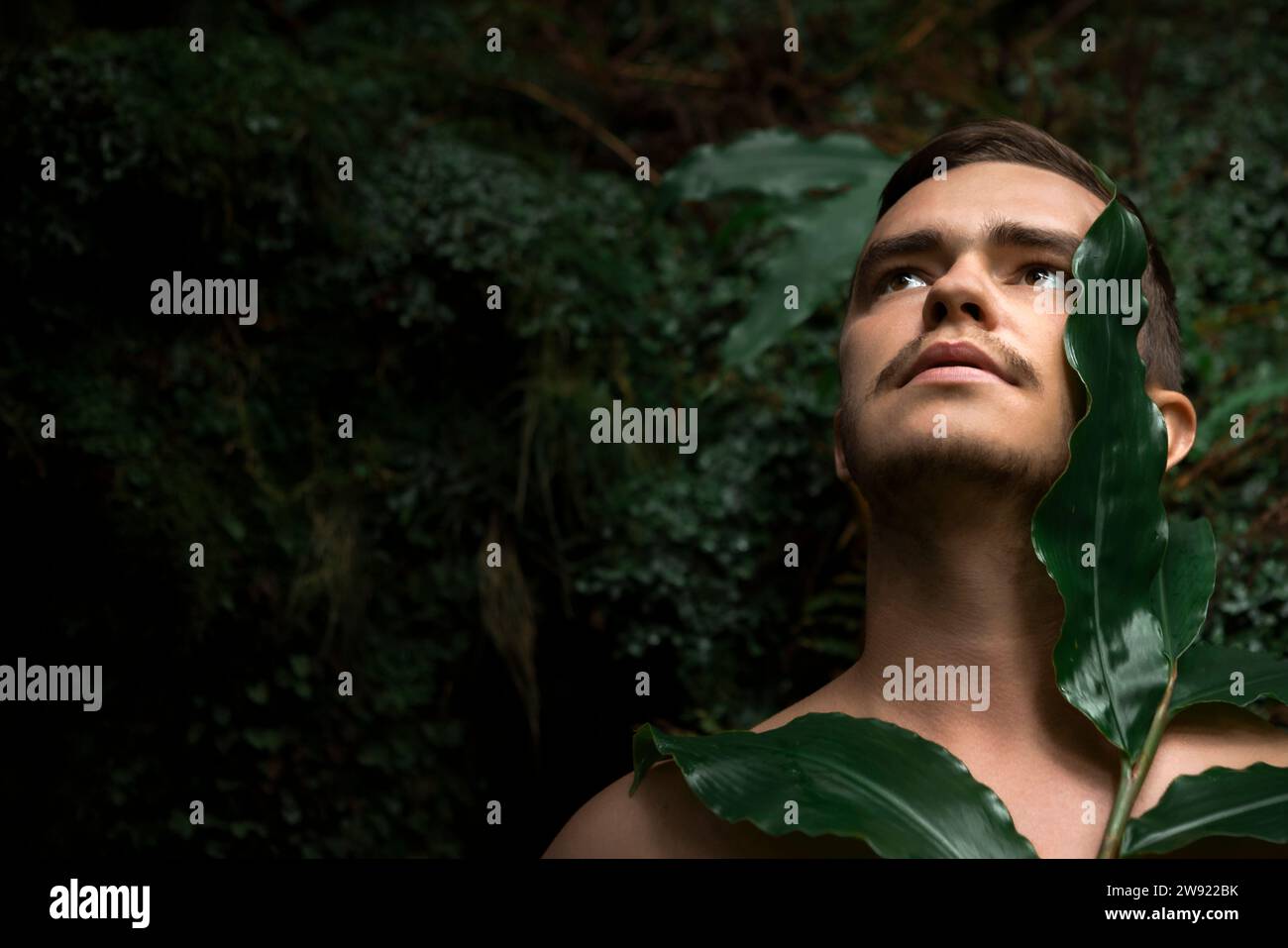 Rainforest man hi-res stock photography and images - Alamy