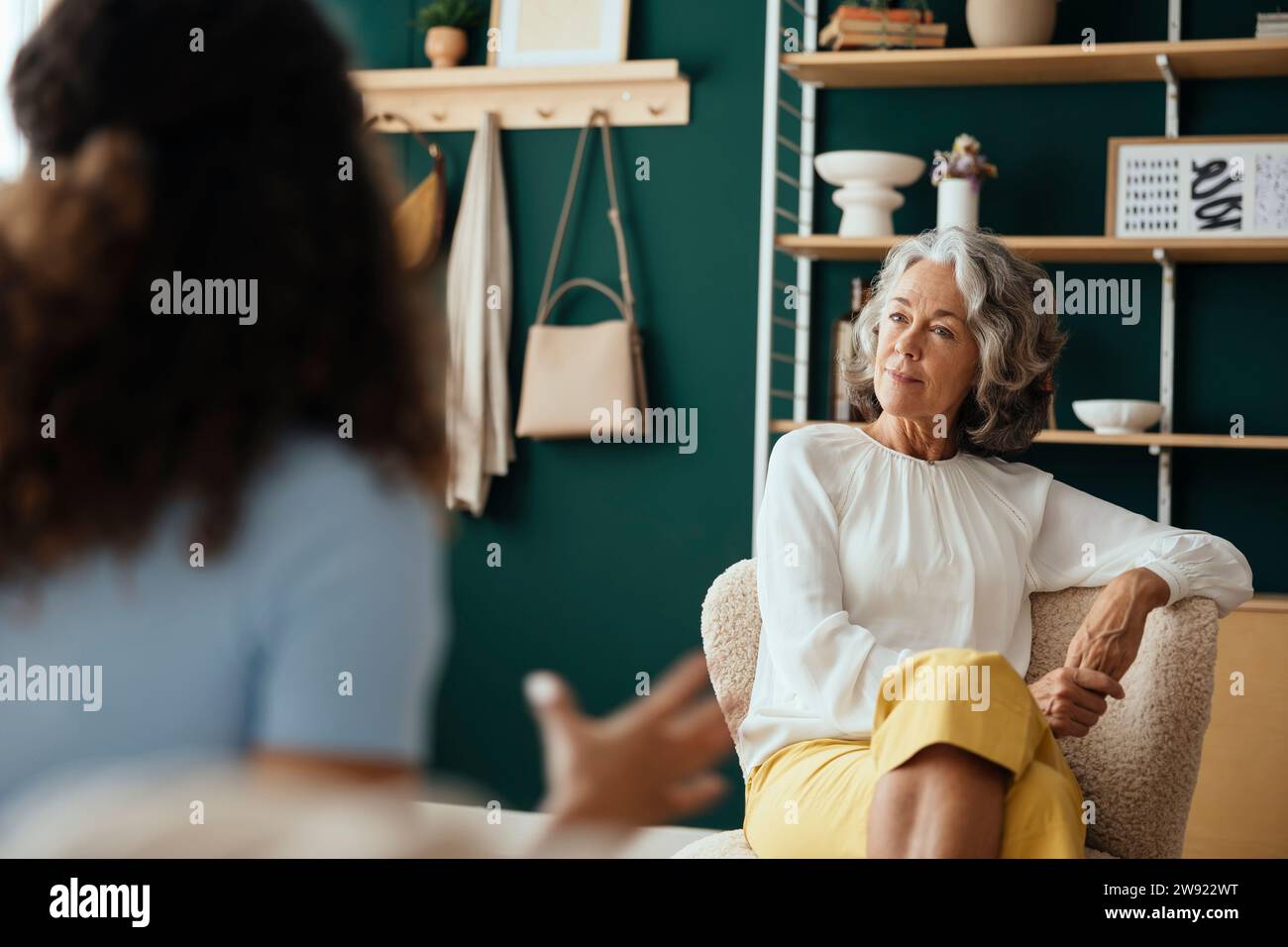 Mature counselor hi-res stock photography and images - Alamy