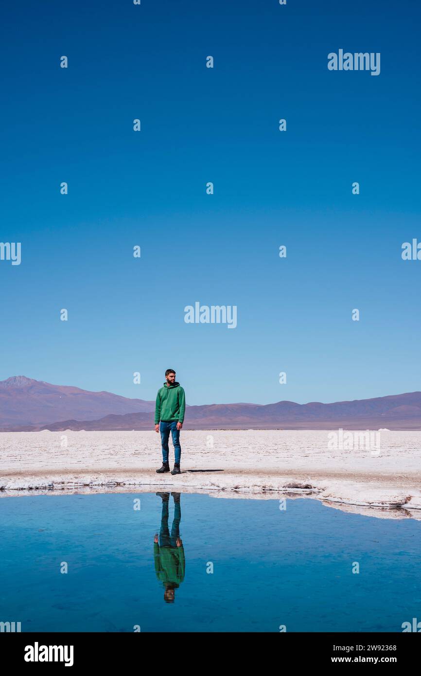 Man reflection of water hi-res stock photography and images - Alamy