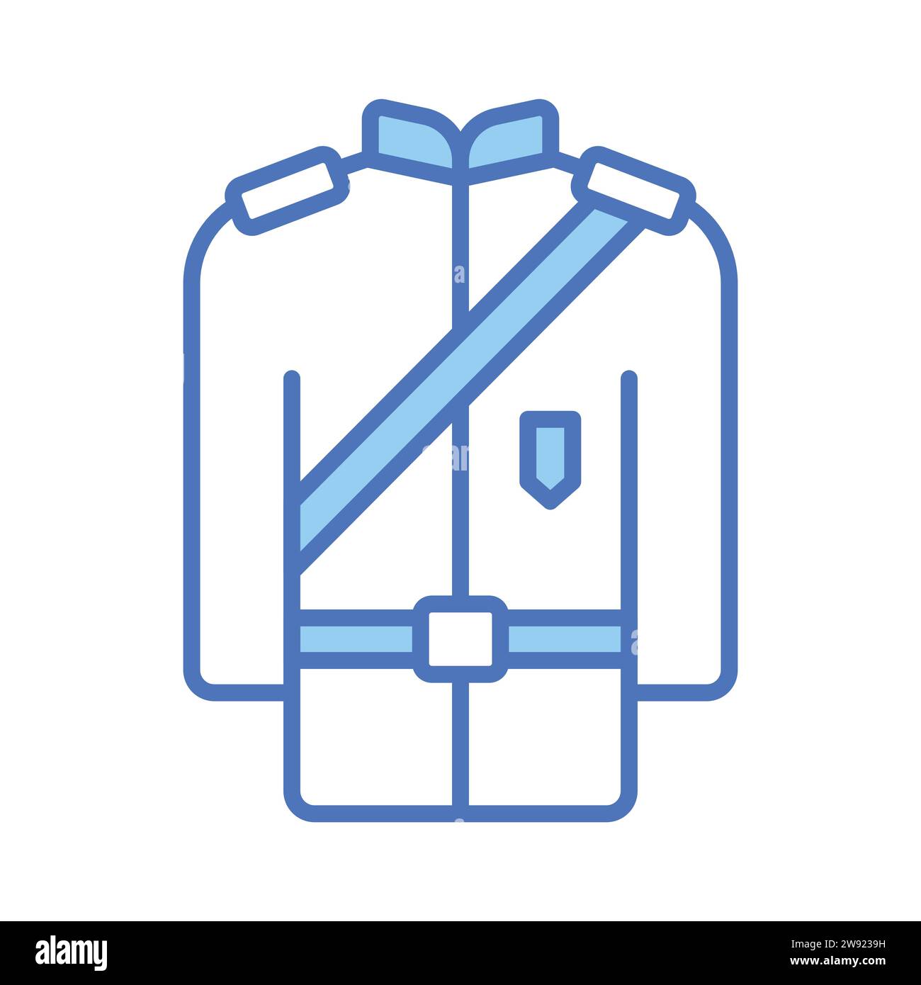 Get hold on this beautifully designed icon of police uniform in modern ...