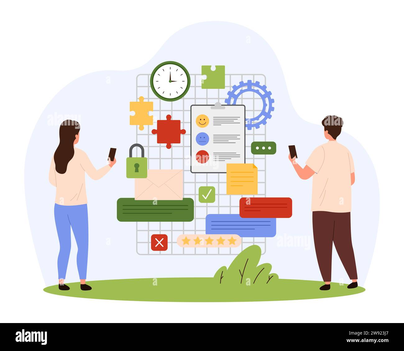 Project development, brainstorming process vector illustration. Cartoon ... Project development, brainstorming process vector illustration. Cartoon ...