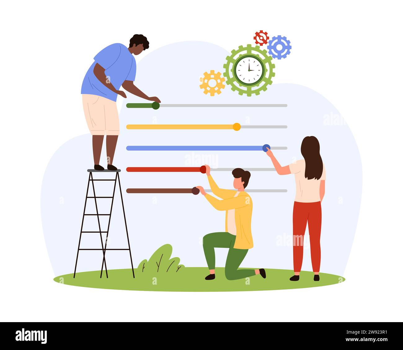 Improvement and customization of digital system vector illustration ...