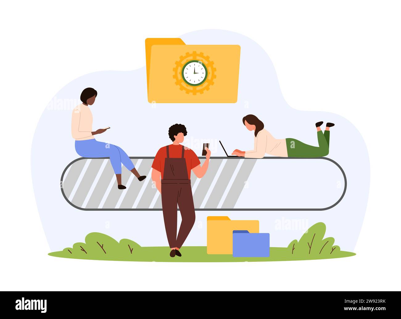 Progress check in Cut Out Stock Images & Pictures - Alamy