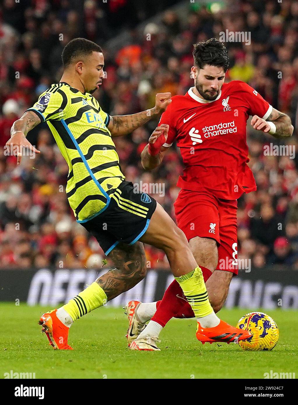 Gabriel jesus anfield hi-res stock photography and images - Alamy