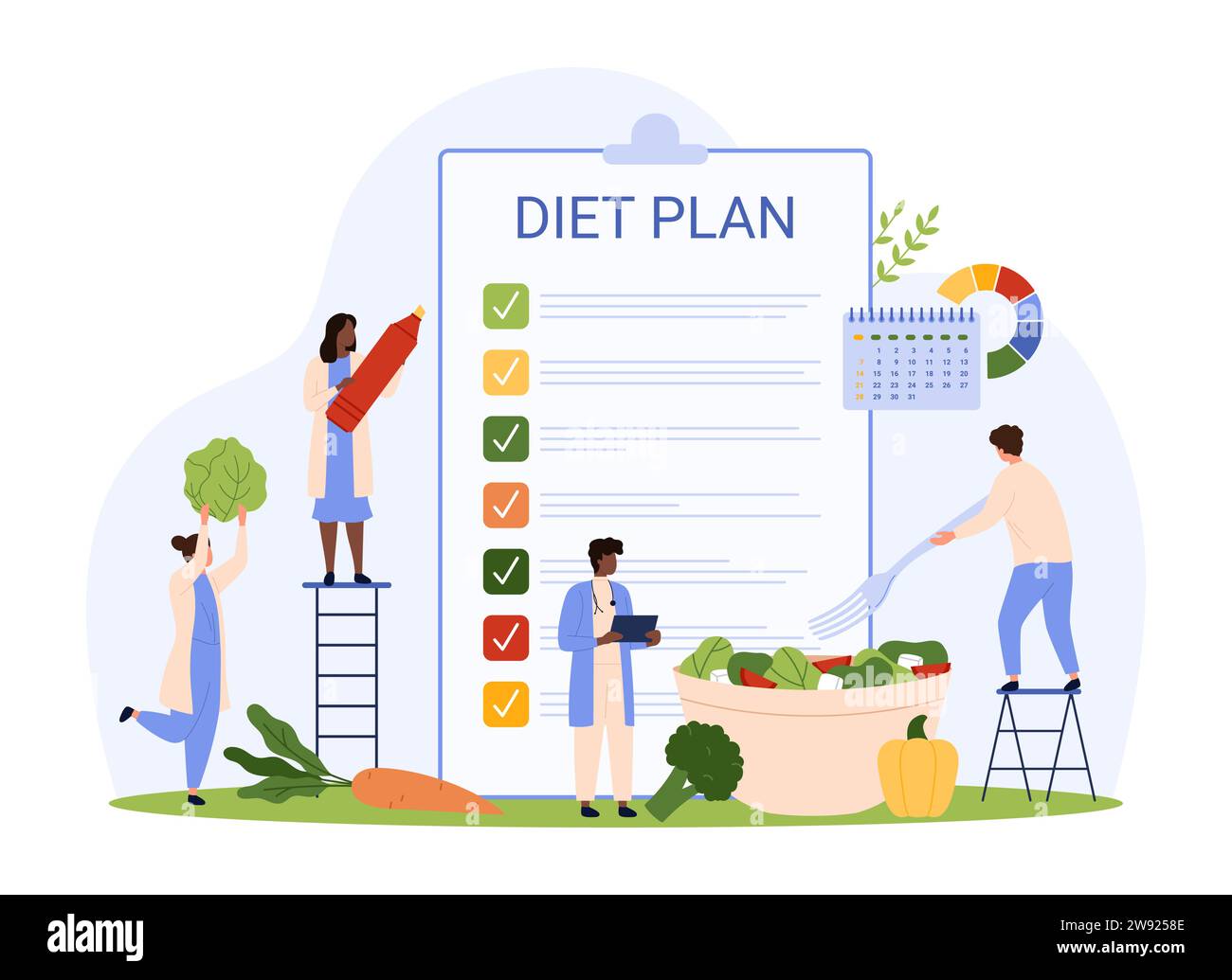 Diet plan mobile app, food list and planner for weight loss. Tiny ...