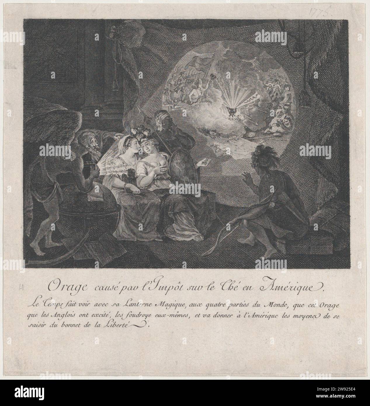 Limpot sur le the en amerique hi-res stock photography and images - Alamy