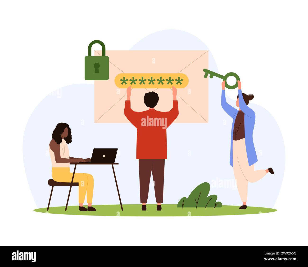 Personal data file protect color hi-res stock photography and images ...