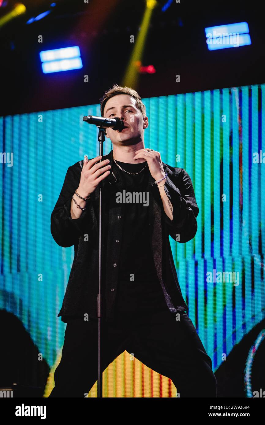 Zurich, Switzerland. 15th, December 2023. The English singer and ...