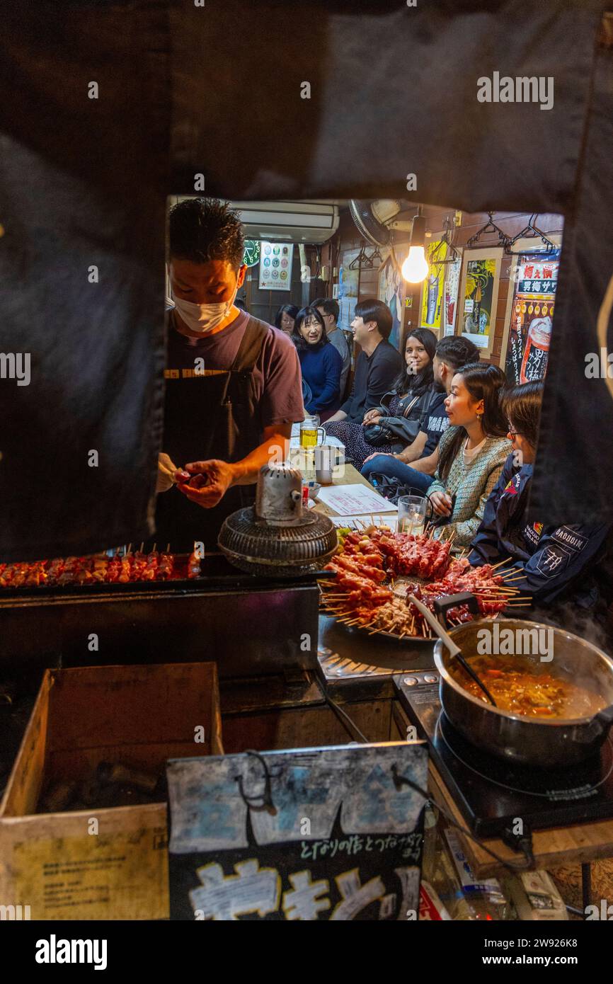 Omoide Yokocho, Shinjuku, Tokyo, Japan Stock Photo - Alamy
