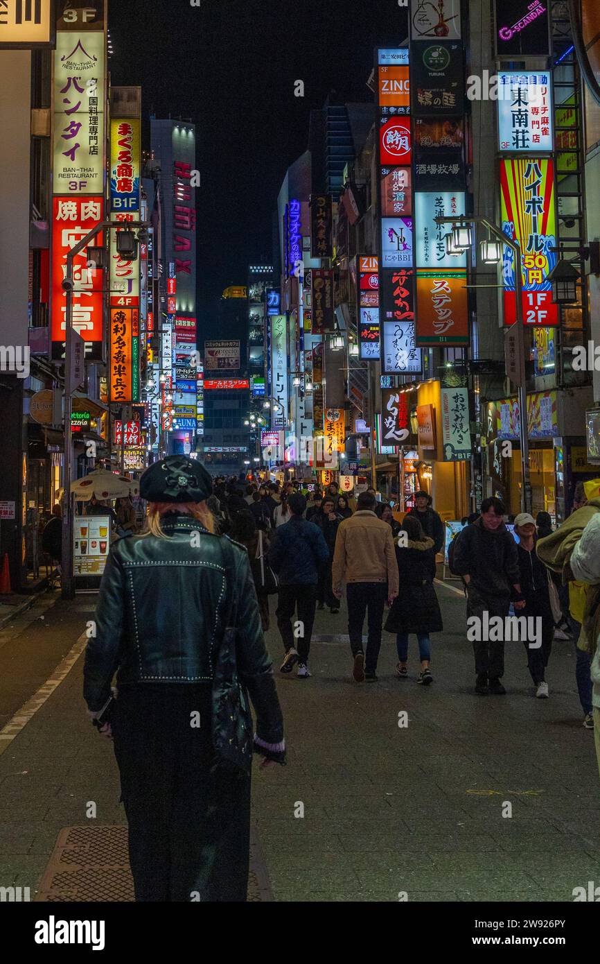 Red Light District, Shinjuku, Tokyo, Japan Stock Photo - Alamy