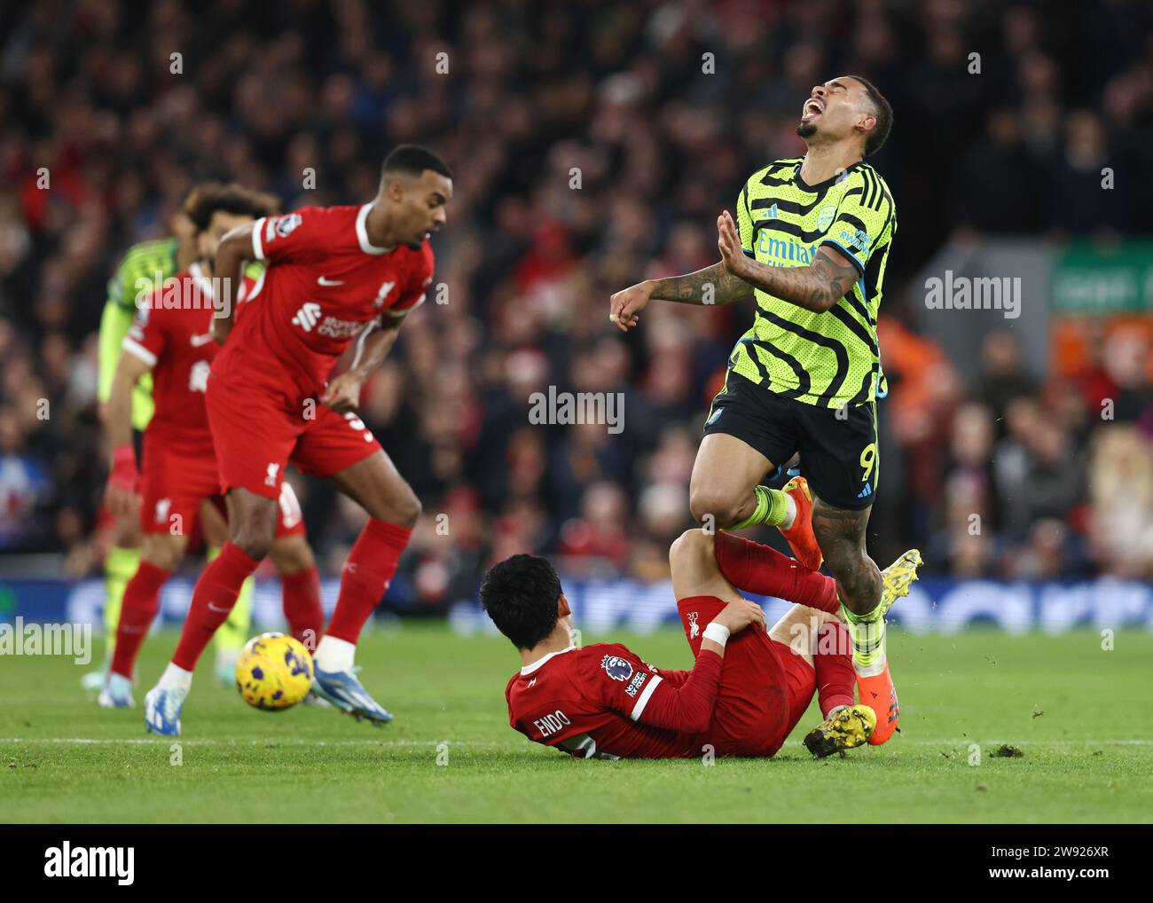 Gabriel jesus anfield hi-res stock photography and images - Alamy