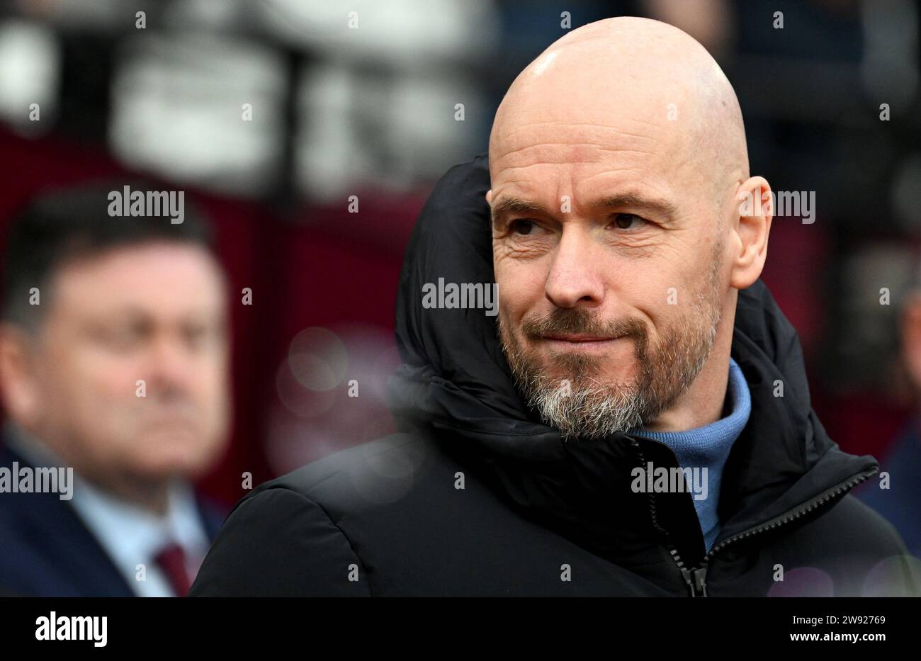 London, UK. 23rd Dec, 2023. Erik ten Hag, the manager of Manchester Utd ...