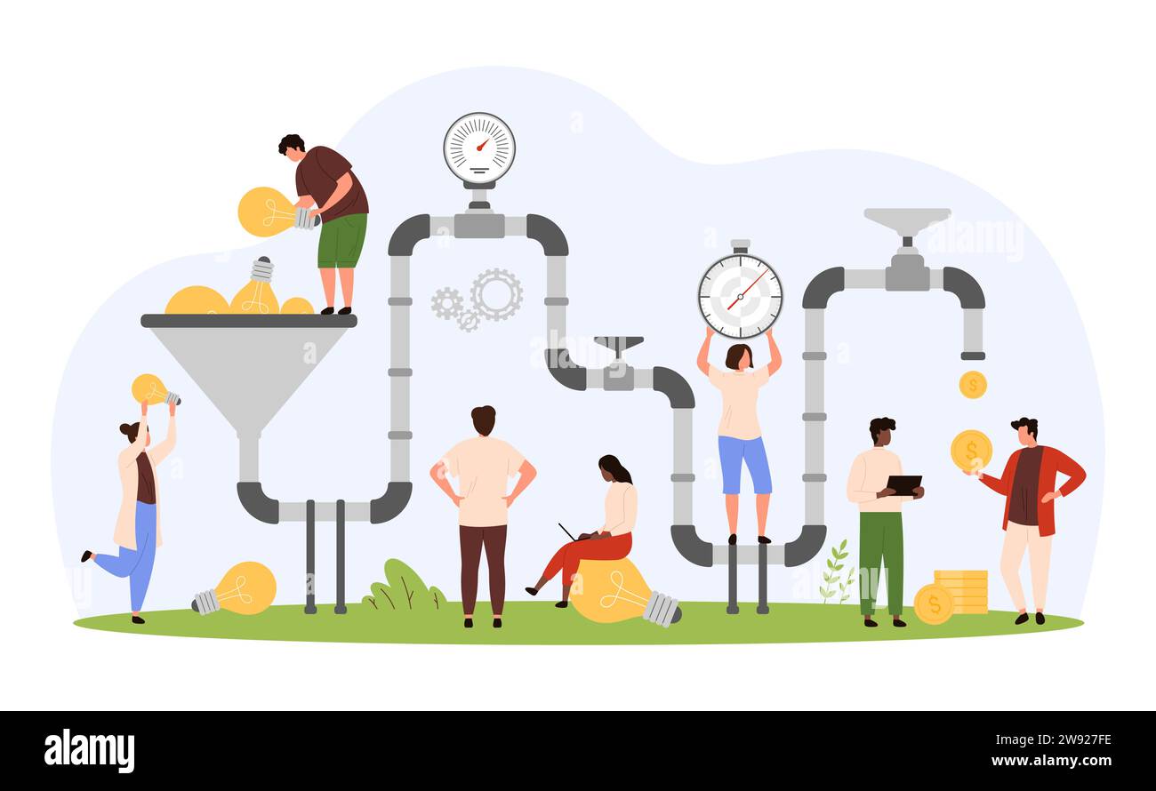 Success in conversion of business ideas into sales. Tiny people work on ... Success in conversion of business ideas into sales. Tiny people work on ...