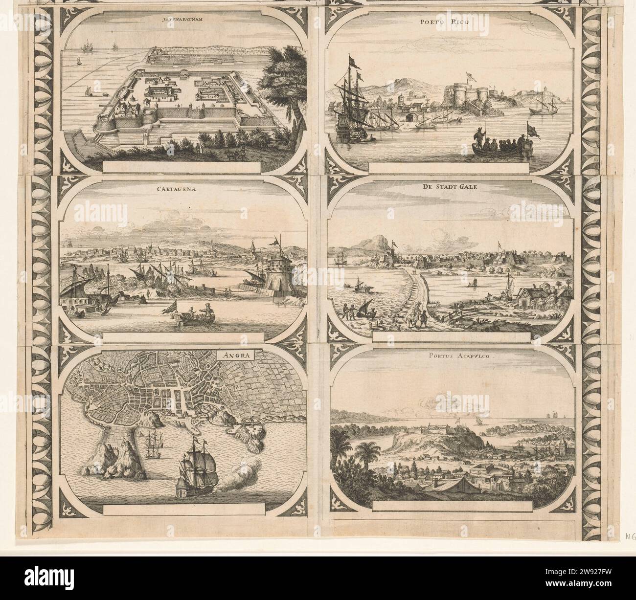 Jaffnapatnam / Cartagena / Angra / Puerto Rico / Stadt Gale / Portus ...