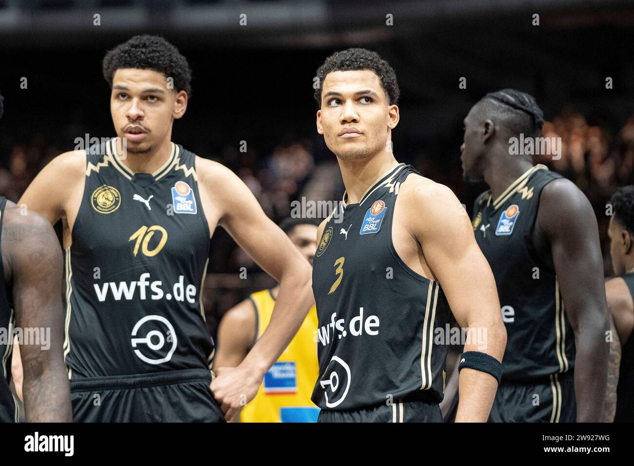Braunschweig, Deutschland. 23rd Dec, 2023. Nicholas Tischler (Nr. 3 ...