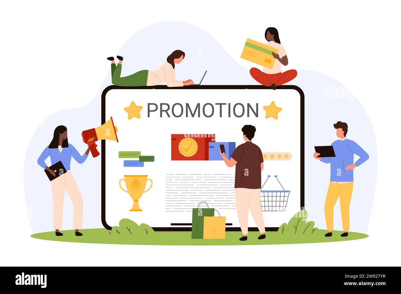 Effective communication cartoon Cut Out Stock Images & Pictures - Alamy