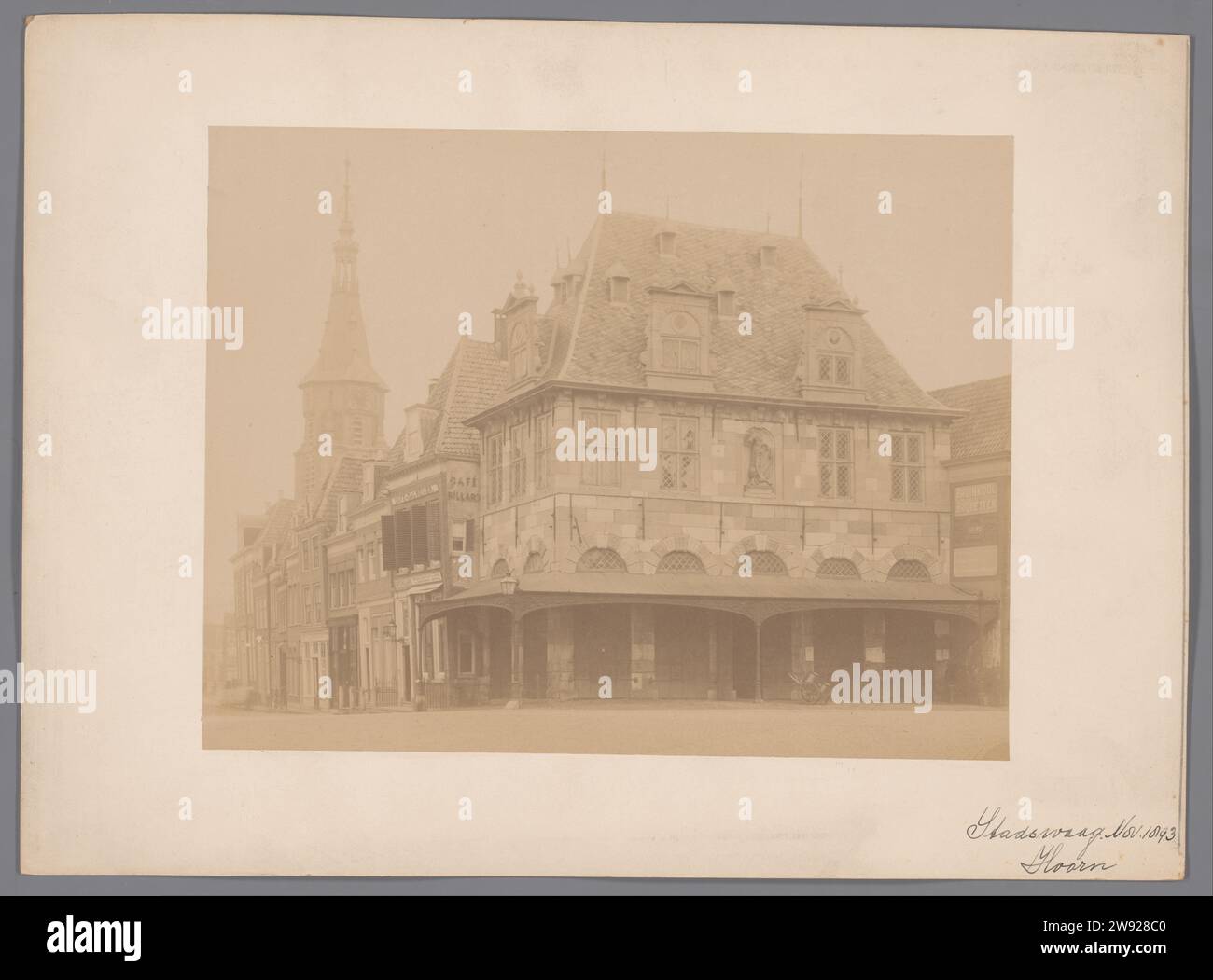 View of the Stadswaag in Hoorn, Anonymous (monument care) (attributed ...