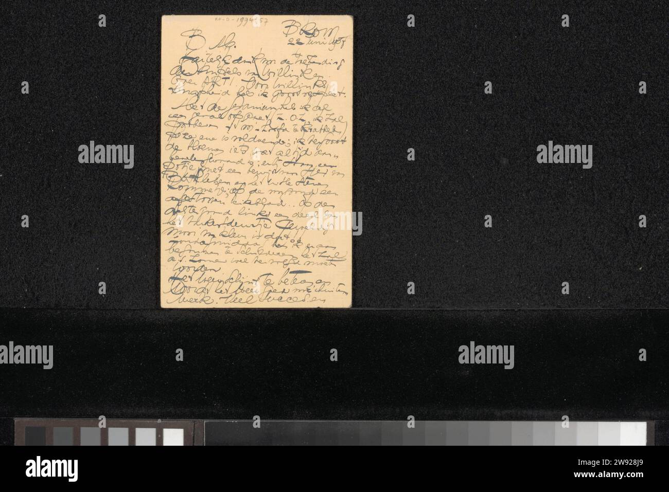 Letter to Mien Cambier van Nooten, Dick Ket, Dick Ket, 1937 letter ...