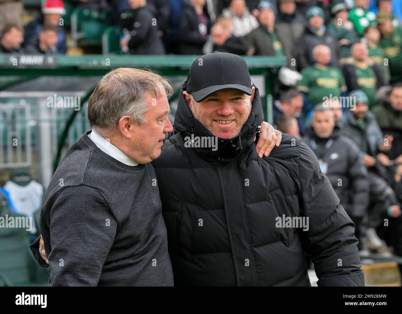 Neil Dewsnip Technical Director of Plymouth Argyle and Wayne Rooney ...