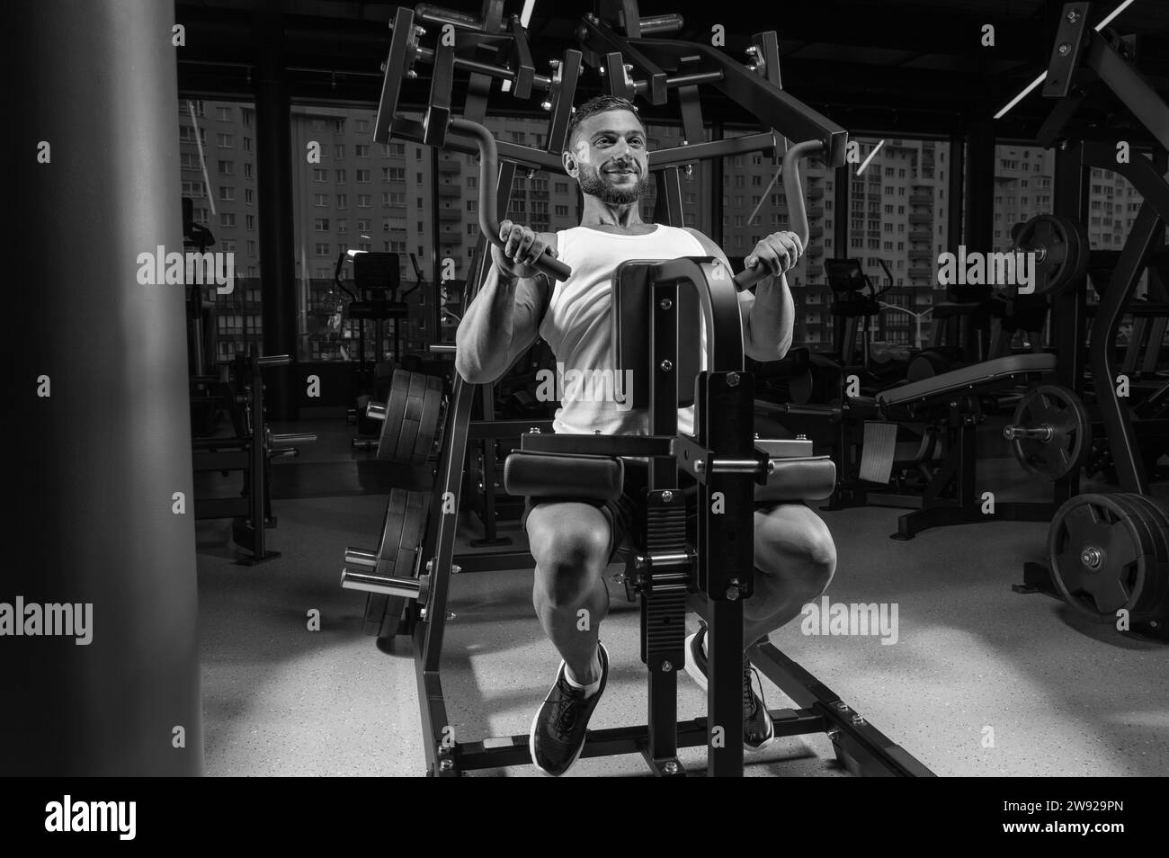 Machine mixed Black and White Stock Photos & Images - Alamy