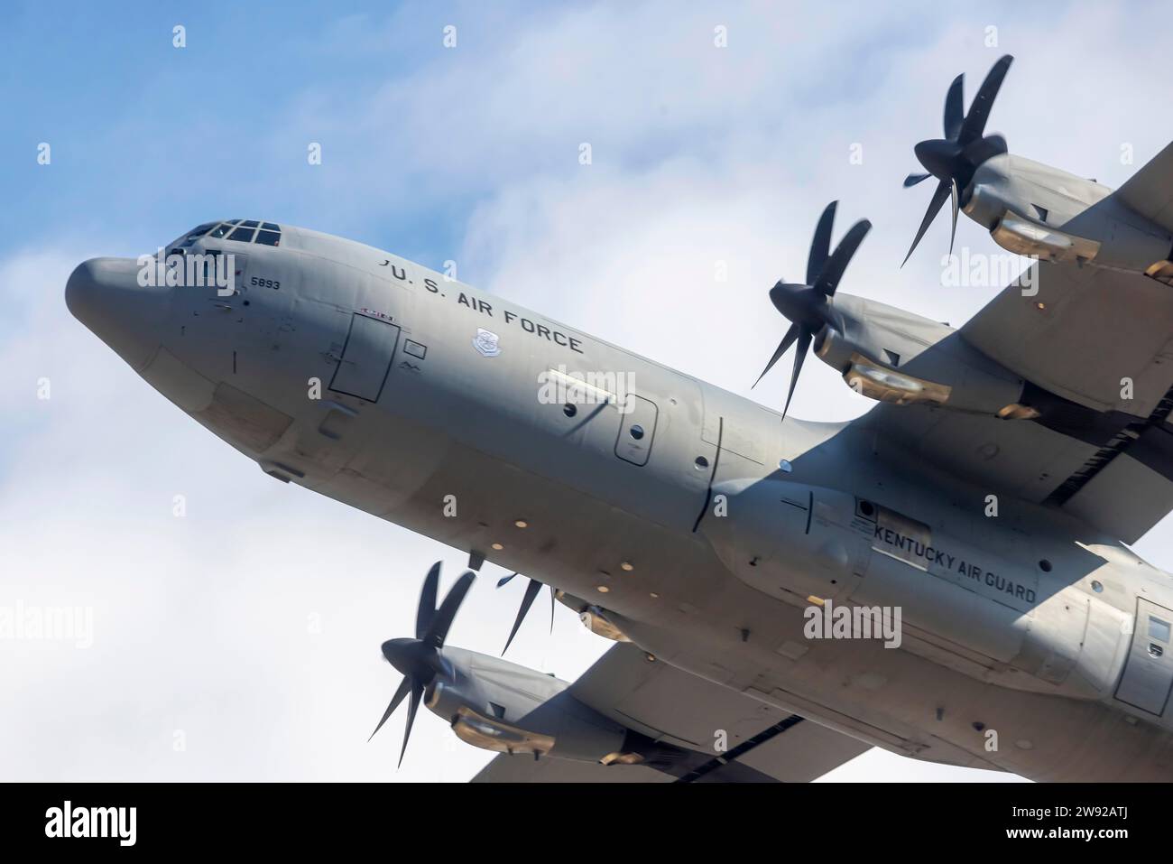 Lockheed Martin C-130J-30 Hercules, US Air Force. Wunstorf Air Base ...
