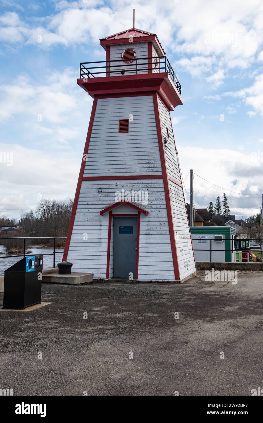 Grenville Lighthouse in Quebec, Canada Stock Photo - Alamy
