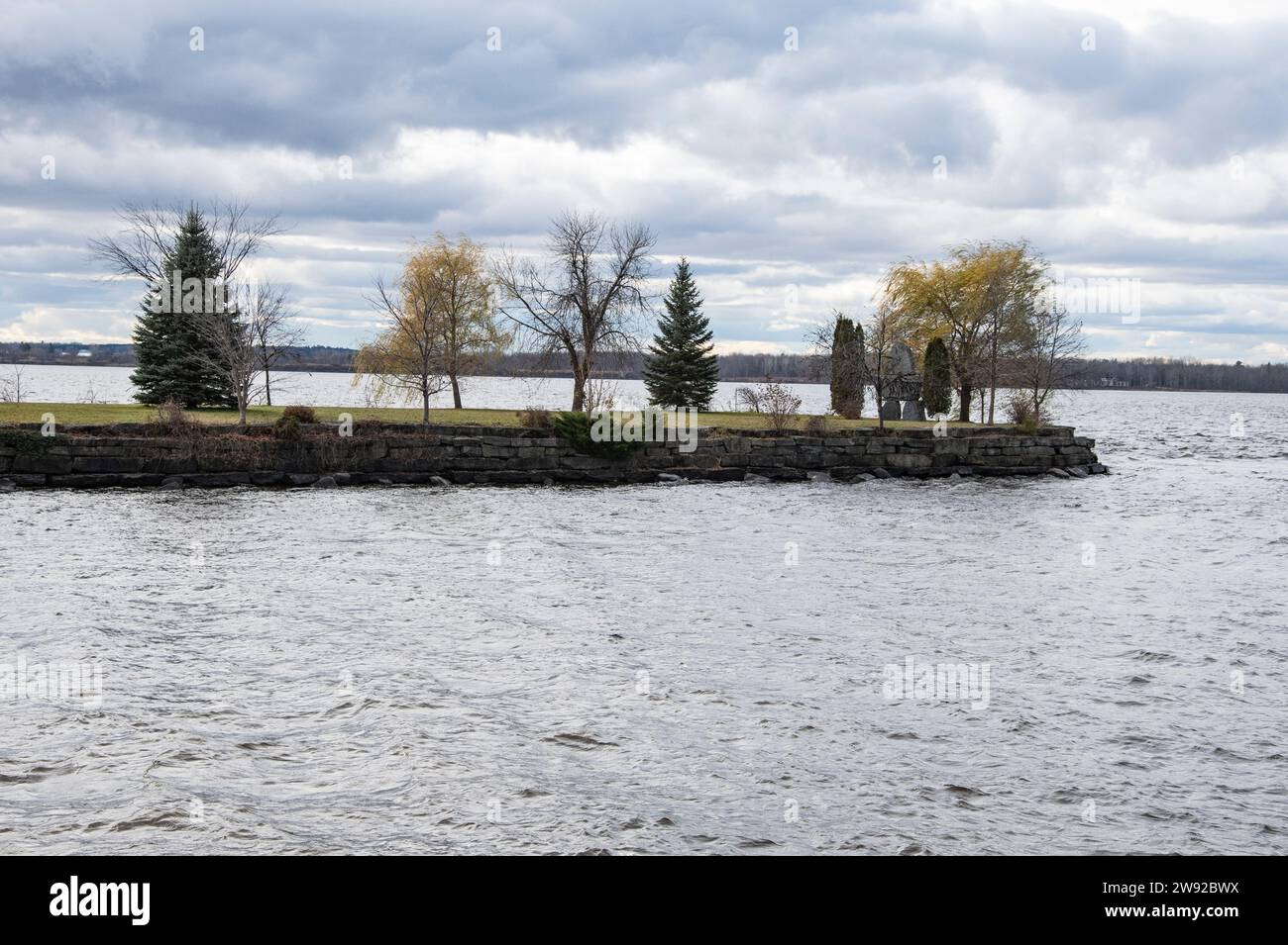 Ottawa River from Grenville, Quebec, Canada Stock Photo - Alamy
