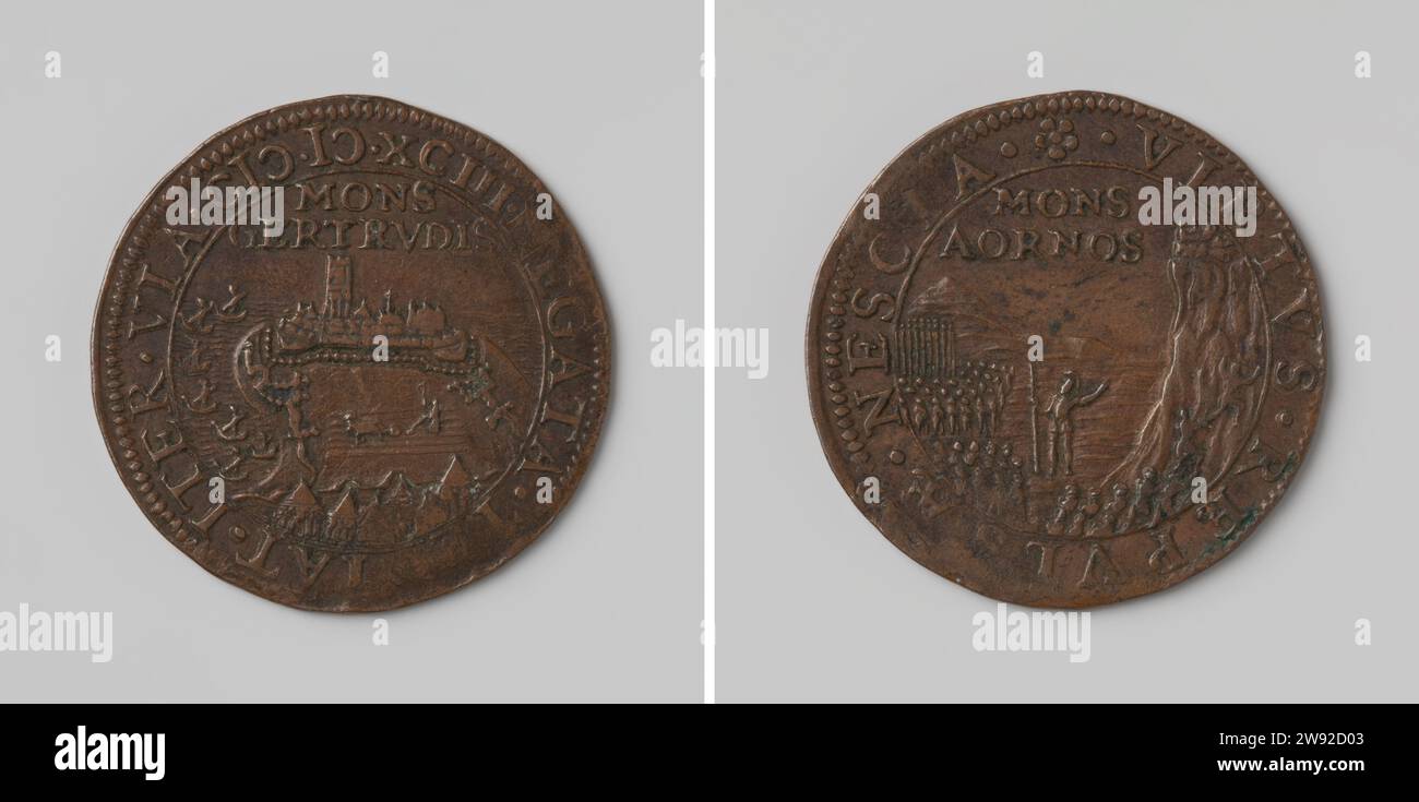 Intake of Geertruidenberg by Maurits, Count of Nassau, Anonymous, 1593 ...