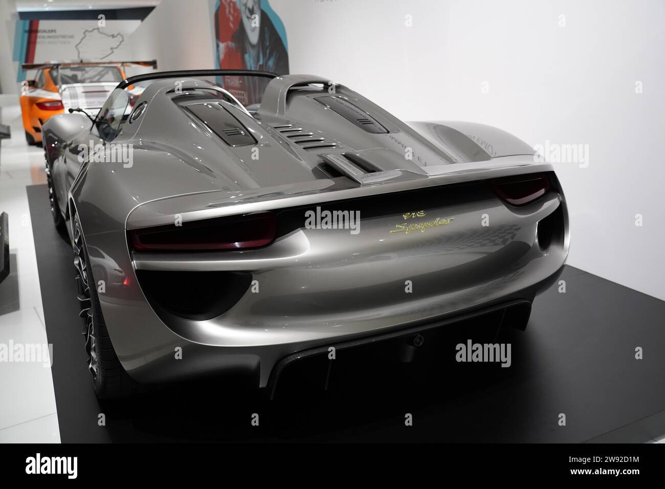 Porsche 918 Spyder study, Porsche Museum, Automuseum, Stuttgart, Baden ...
