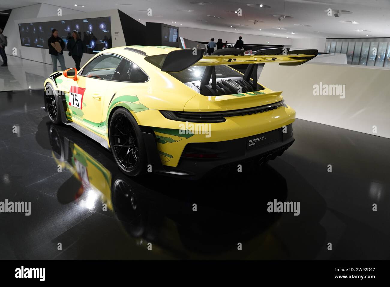 Porsche 911 GT3 RS Grello, Porsche Museum, Automuseum, Stuttgart, Baden ...