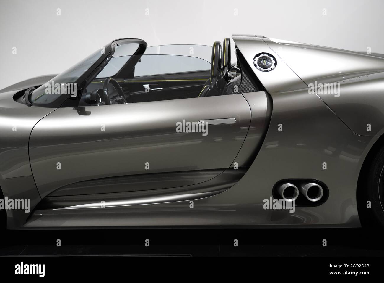 Porsche 918 Spyder study, Porsche Museum, Automuseum, Stuttgart, Baden ...