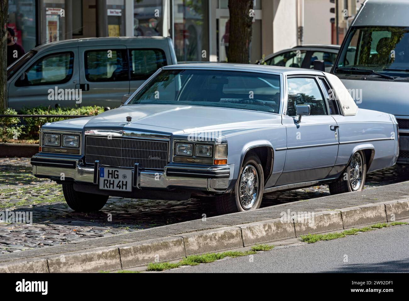 Classic car Cadillac Coupe DeVille, USA, American luxury car Coupe de ...