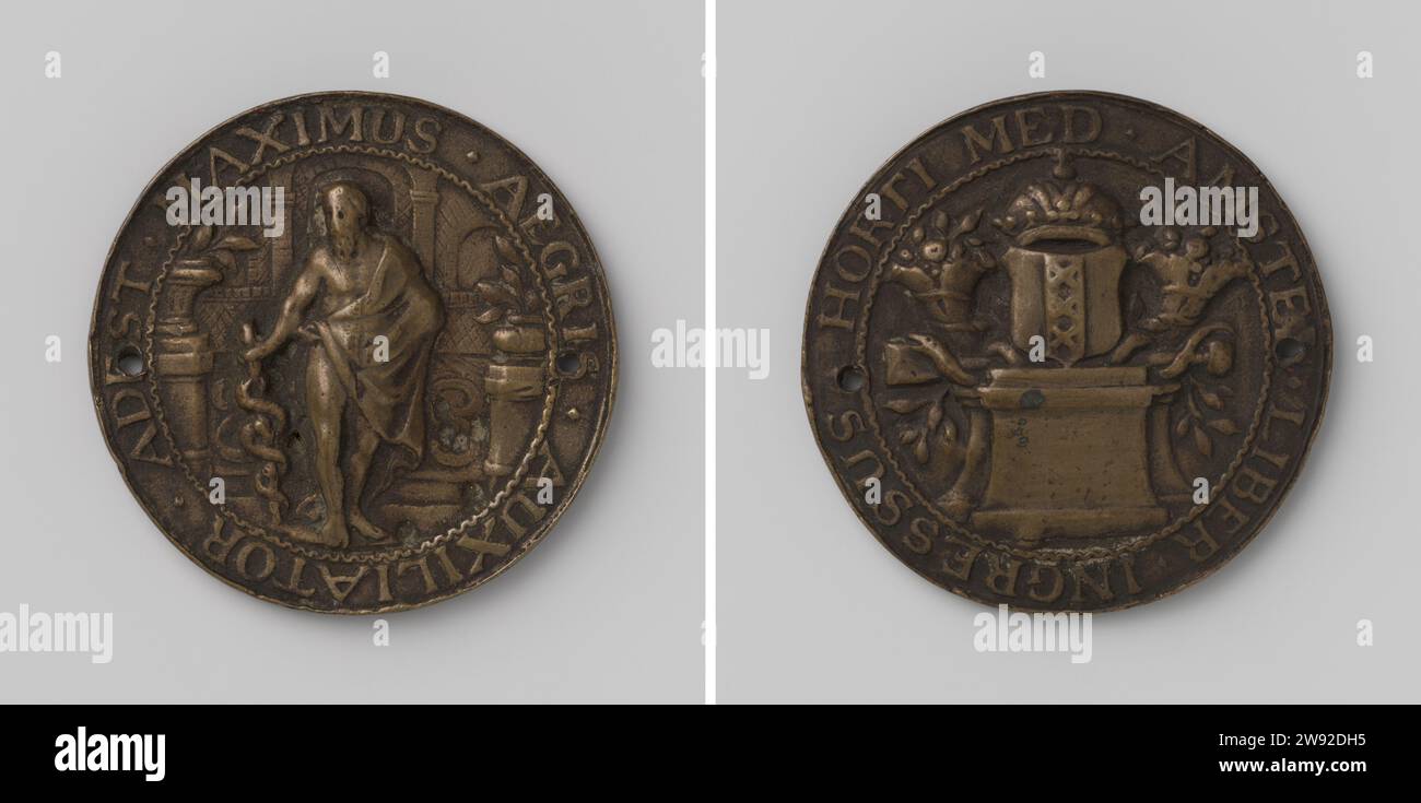 Collegium Medicum in Amsterdam, Access for the Hortus Medicus, Willem ...