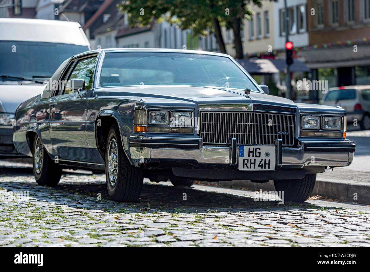 Classic car Cadillac Coupe DeVille, USA, American luxury car Coupe de ...
