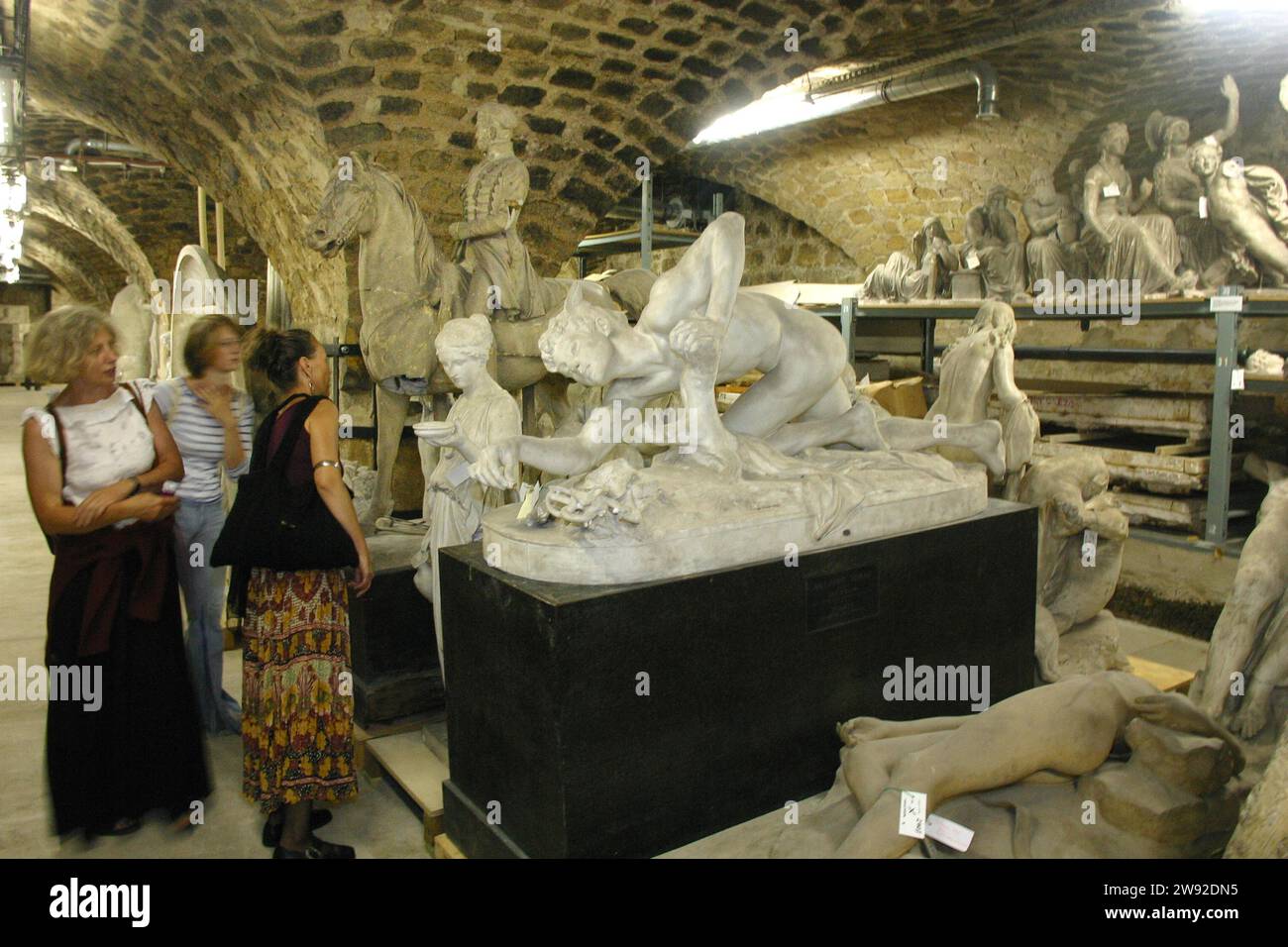 Cast collection and display depot of the Dresden State Art Collections ...