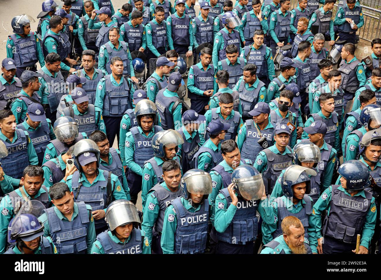 Bangladeshi police hi-res stock photography and images - Alamy