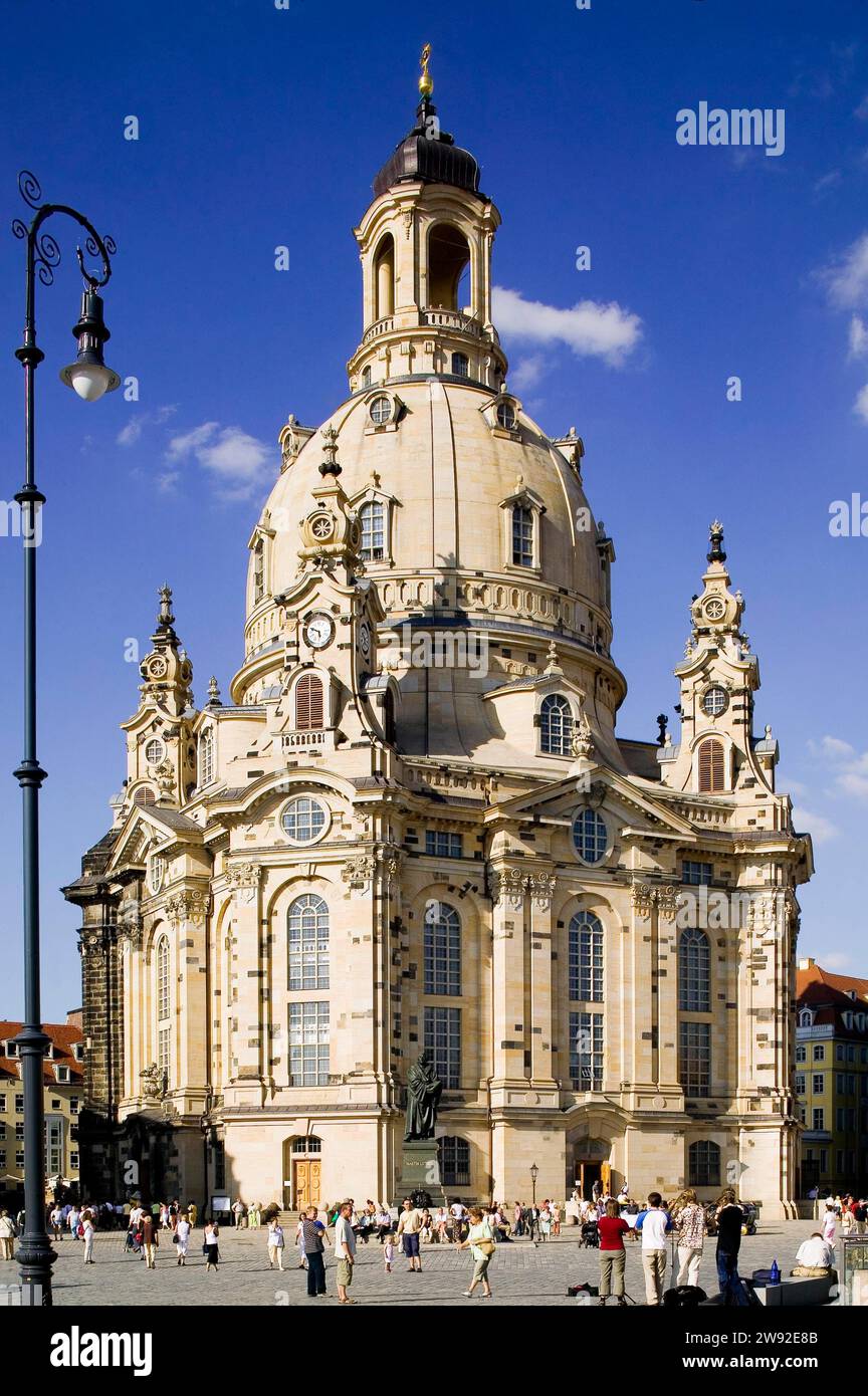 Dresden Church of Our Lady Stock Photo - Alamy