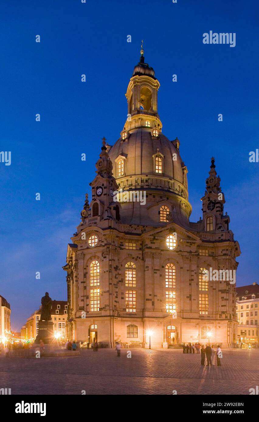 Dresden Church of Our Lady Stock Photo - Alamy