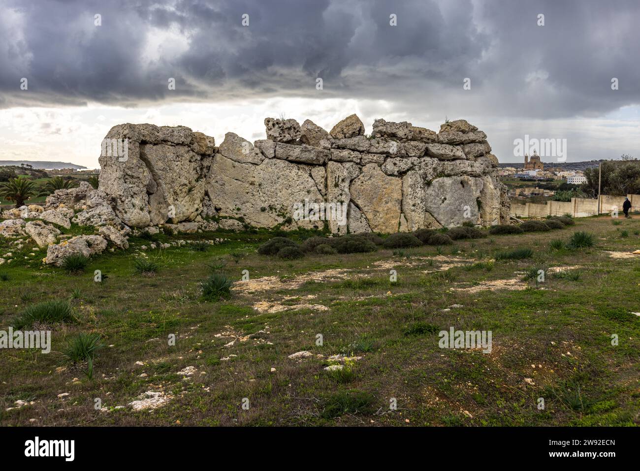 The Ġgantija temples on the island of Gozo are part of the UNESCO World ...