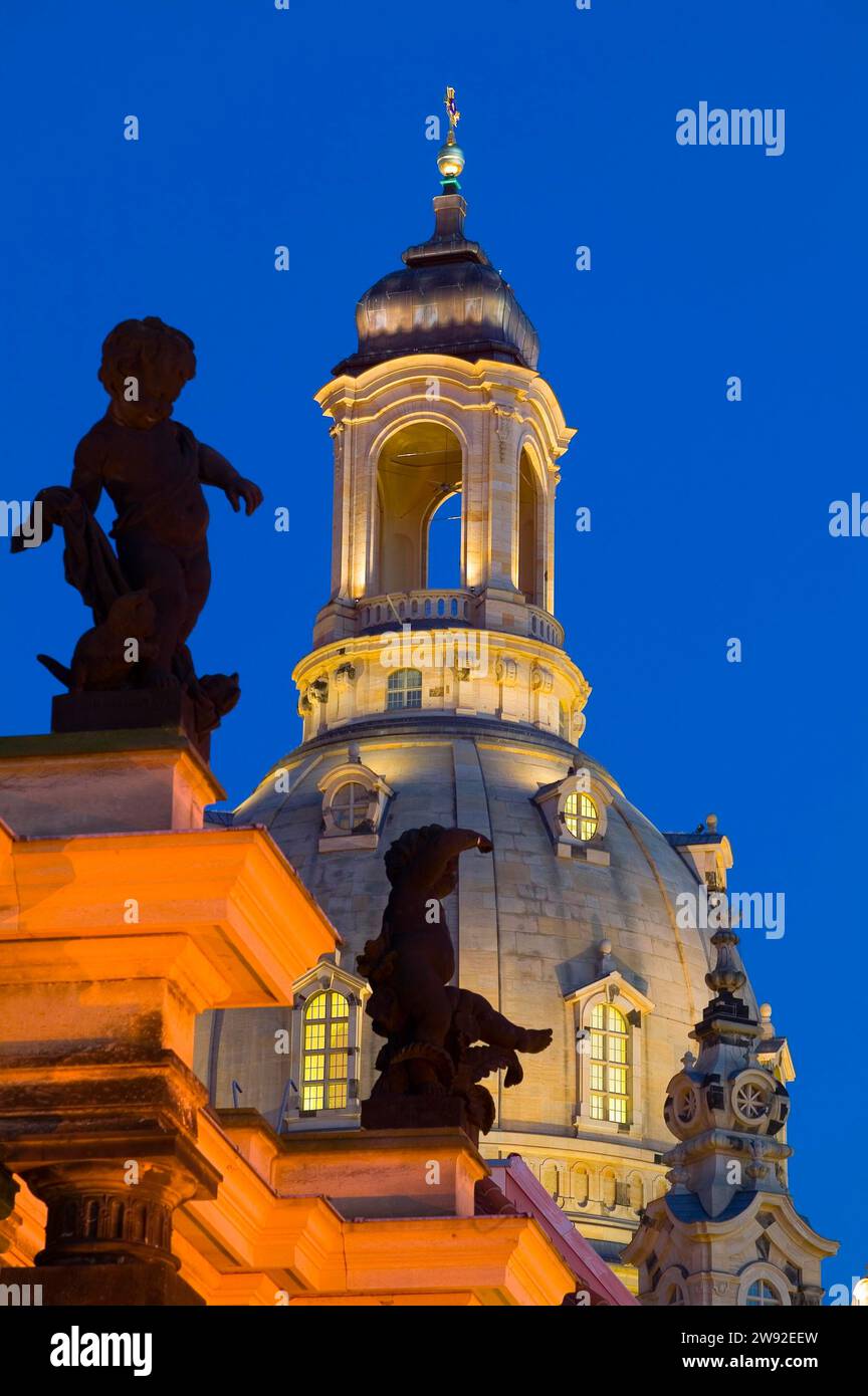 Dresden Church of Our Lady Stock Photo - Alamy