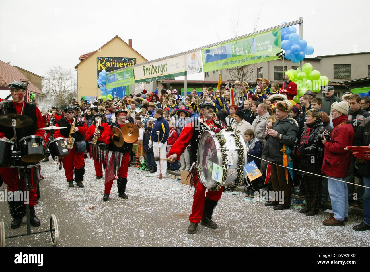 Saxony's biggest carnival party in Radeburg. Since 1957, the big parade ...