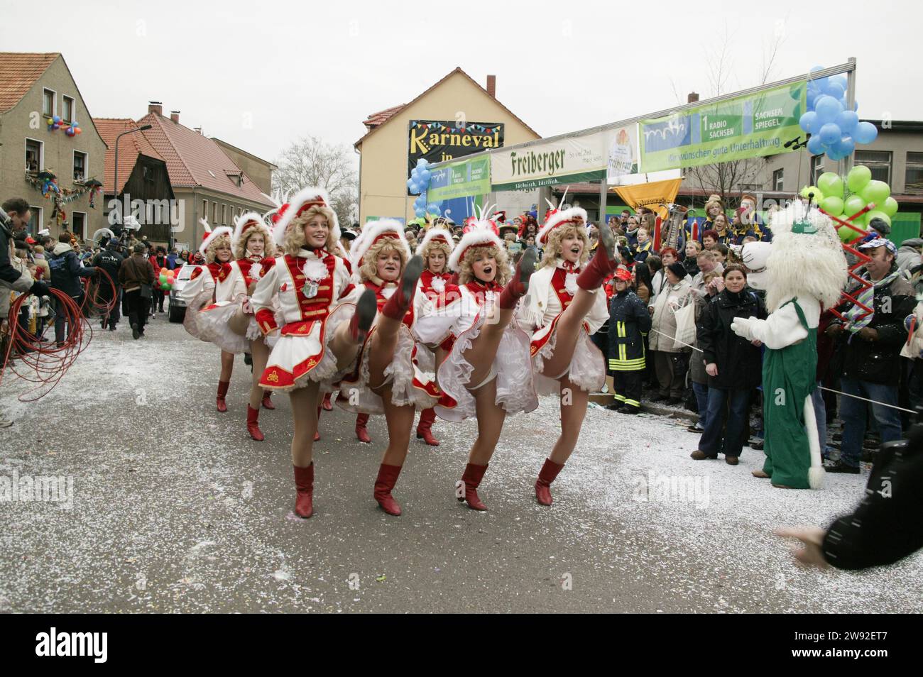 Saxony's biggest carnival party in Radeburg. Since 1957, the big parade ...