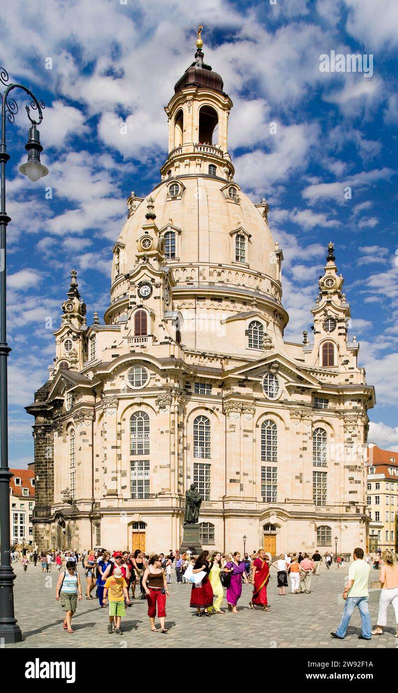 Dresden Church of Our Lady Stock Photo - Alamy