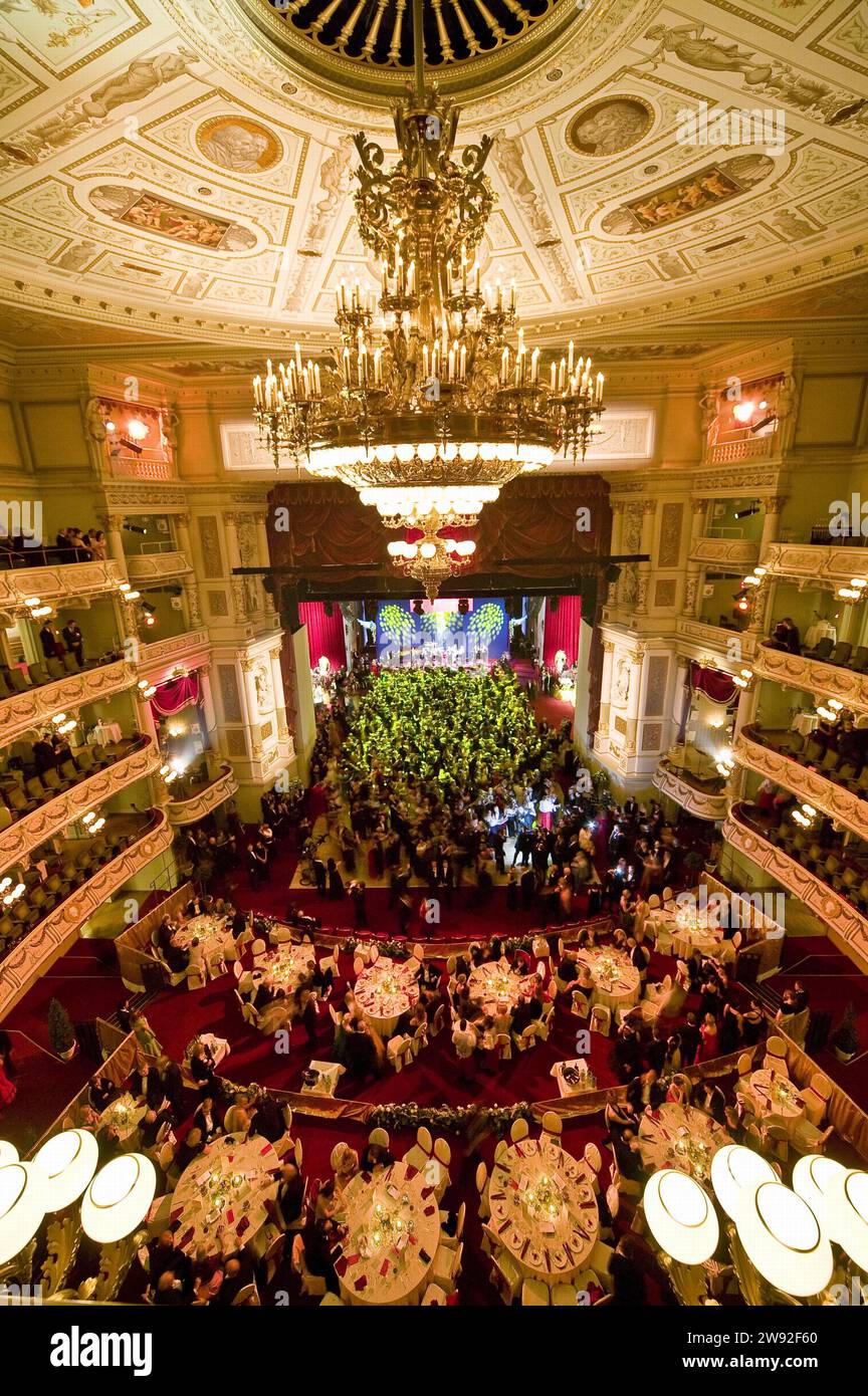 Semperoper Ball in Dresden For the Opera Ball in Dresden, the ...