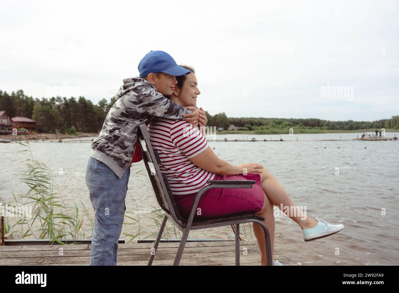 Heartwarming encounter hi-res stock photography and images - Alamy