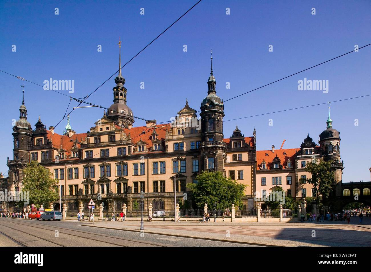 Dresden Residence Palace Stock Photo - Alamy
