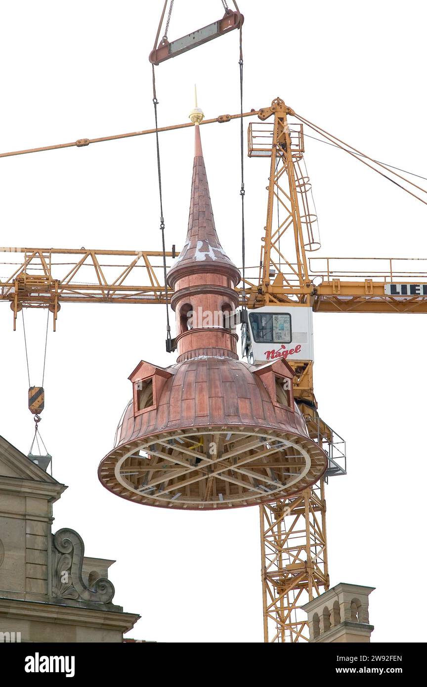 Residential Palace Installation of the last staircase canopy Stock ...